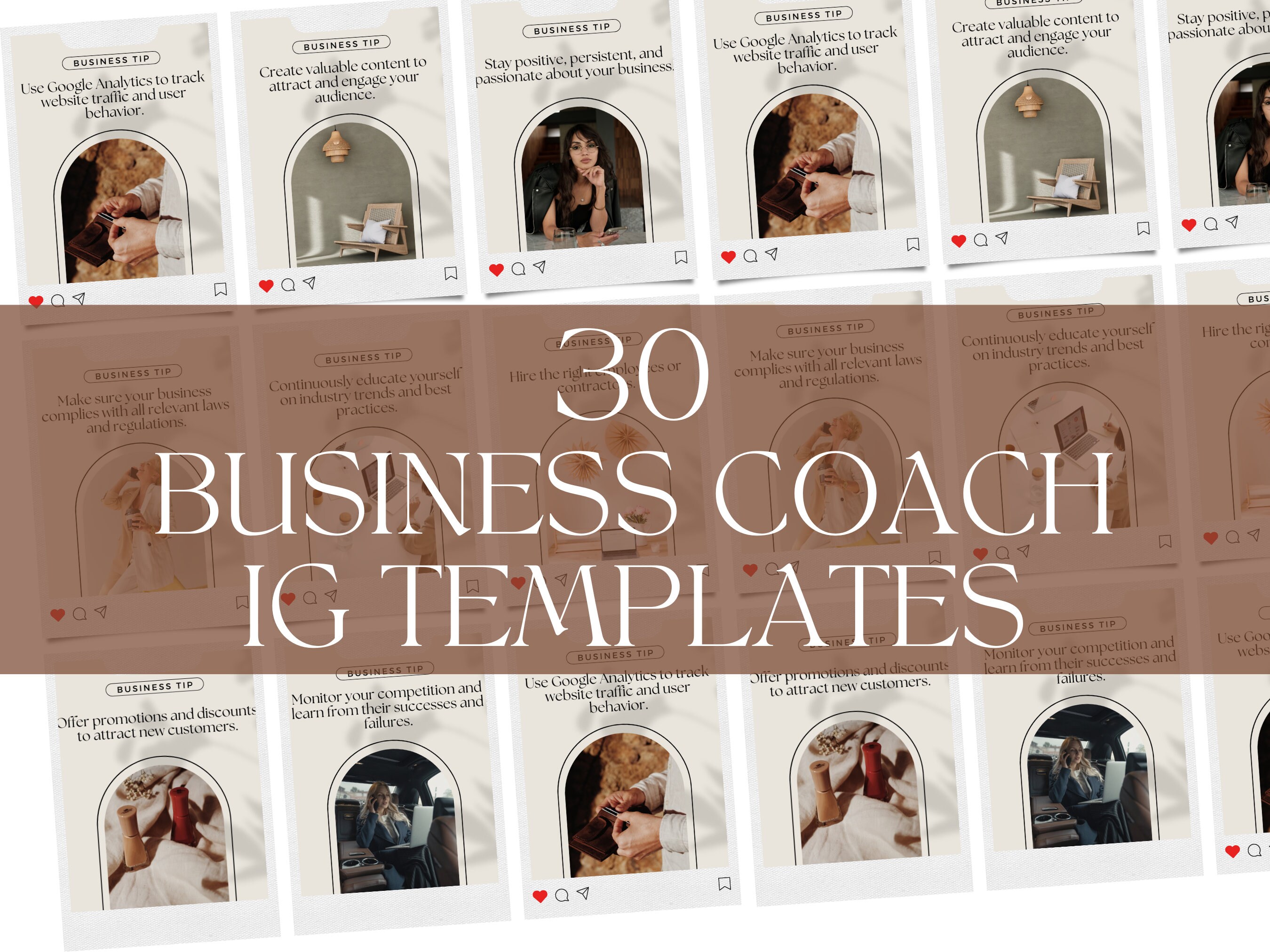 Instagram Templates for Coaches Instagram Page Templates Coaching ...