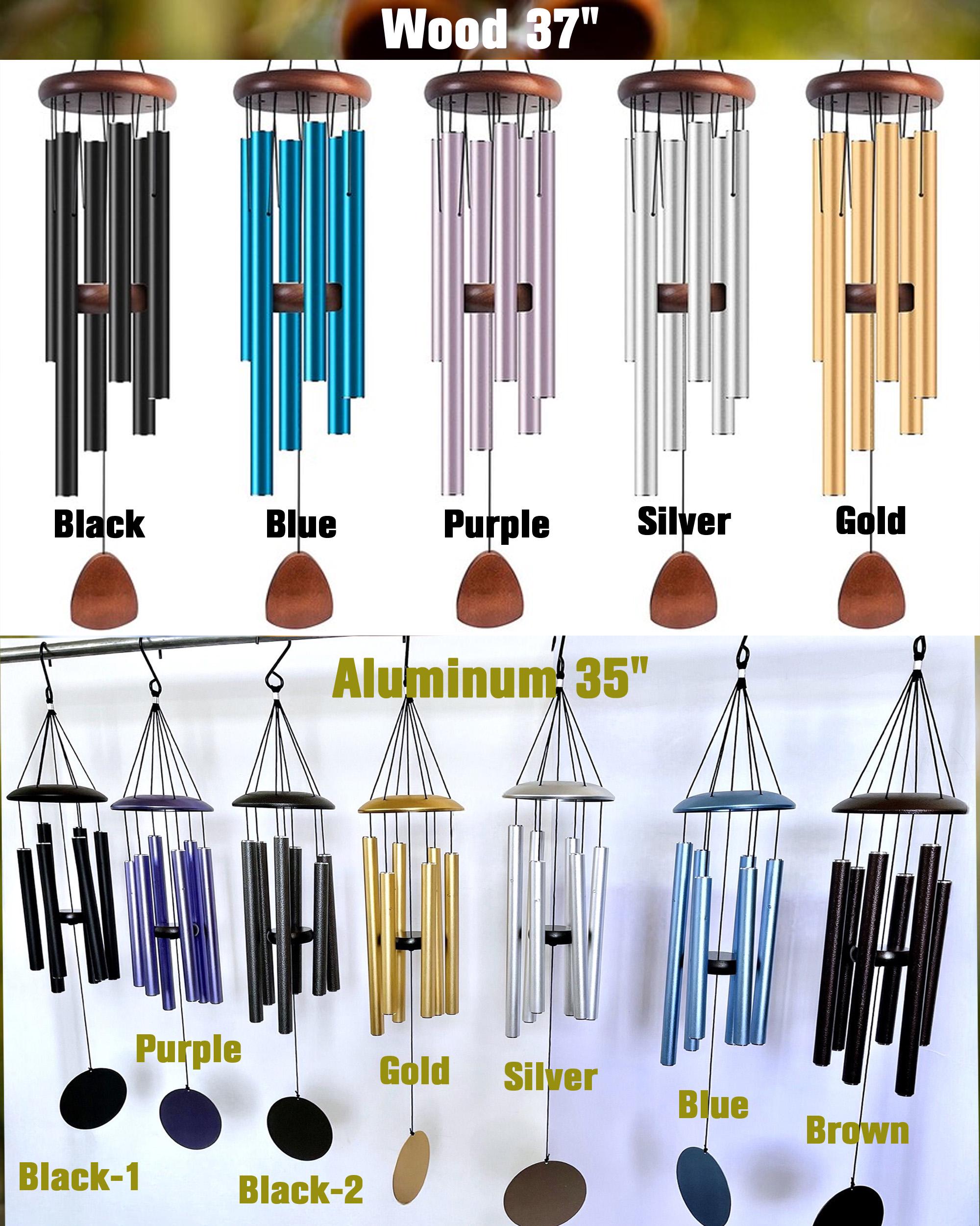 In Memory of Wind Chime, Personalized Listen to the Wind Sympathy Wind ...
