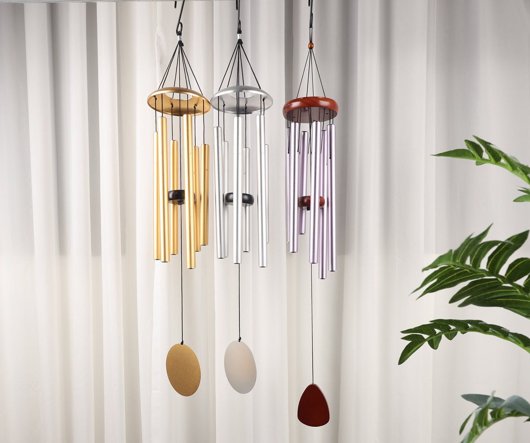 In Memory of Wind Chime, Personalized Listen to the Wind Sympathy Wind ...