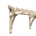 Wooden Pine Flat Roof Porch Canopy Frame Kit to My Green Oak Design ...