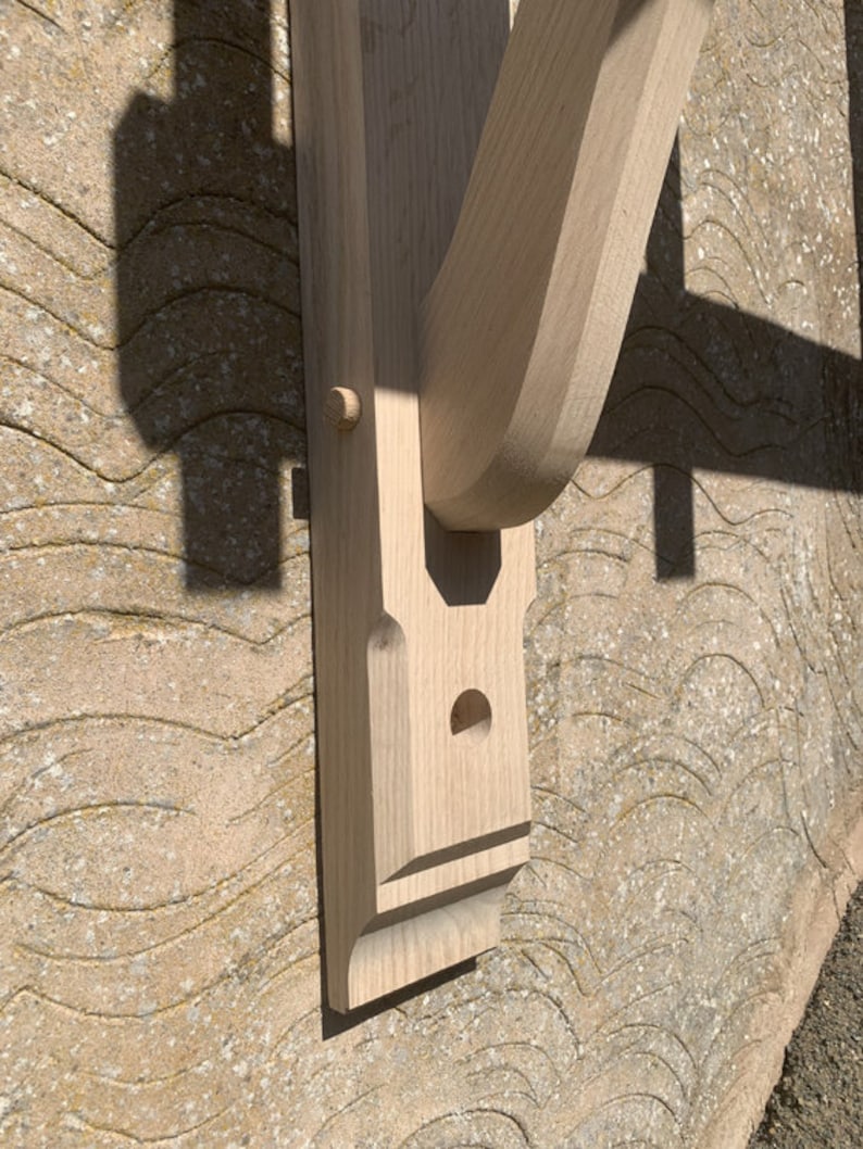 Green Oak Porch Canopy Frame Kit, Made to Order, Single Pitch Flat Roof ...