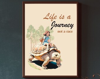 Anime Quote Wall Art , Anime Wall Decor, Anime Poster, Stay Positive ...