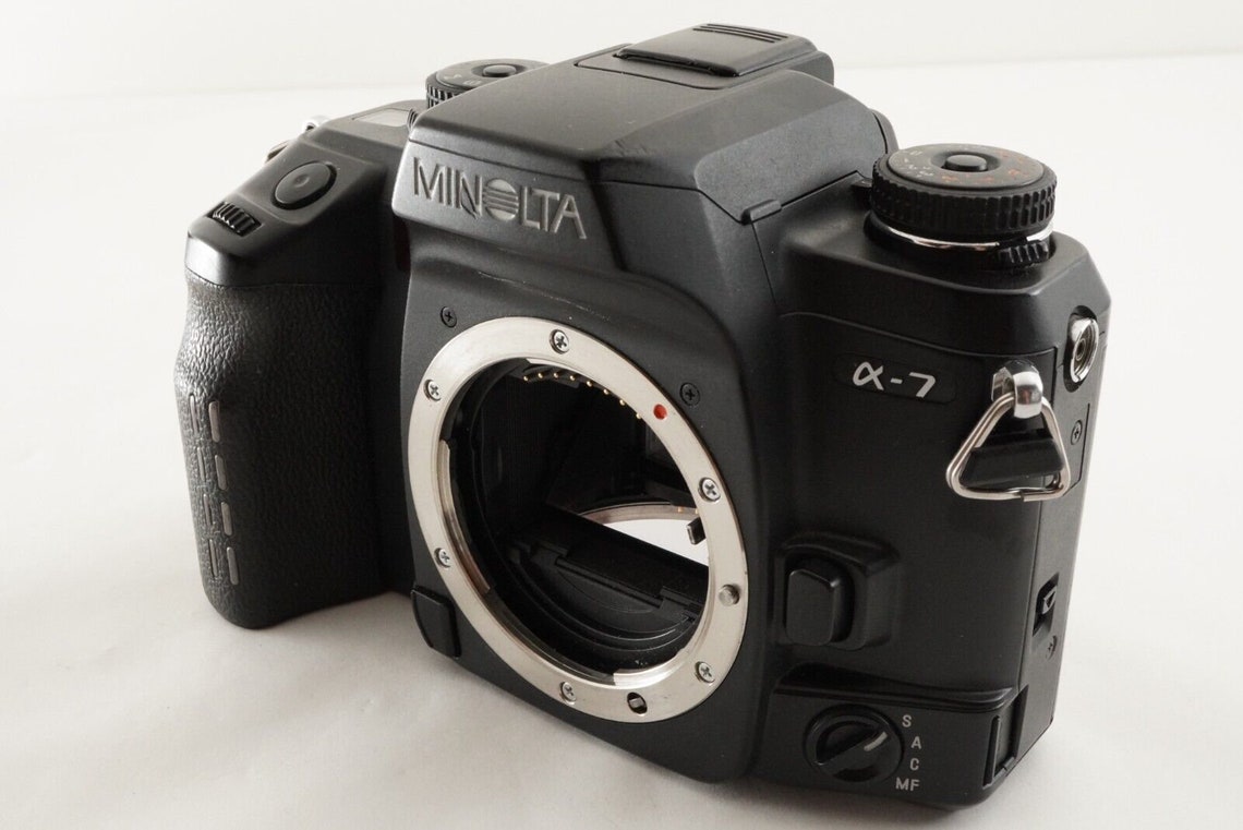 MINOLTA A-7 AF 50mm F1.4 Alpha a 7 Slr 35mm Film Camera From Japan 9535 ...