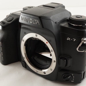 MINOLTA A-7 AF 50mm F1.4 Alpha a 7 Slr 35mm Film Camera From Japan 9535 ...