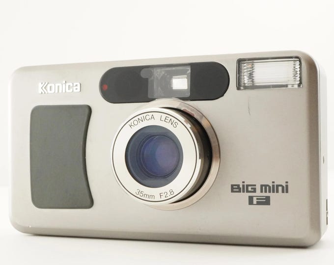 Konica Big Mini F Point & Shoot Film Camera From Japan #8026 - Etsy