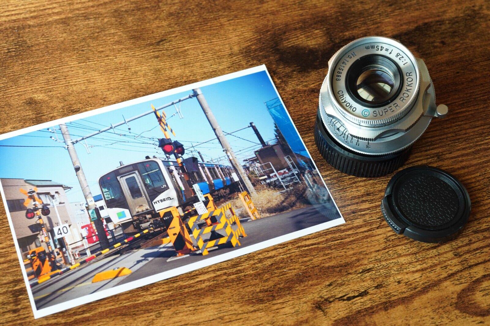 MINOLTA (chiyoko) SUPER ROKKOR 45mm F2.8 L39 Mount Photo MINOLTA (chiyoko) SUPER ROKKOR 45mm F2.8 L39 Mount Photo