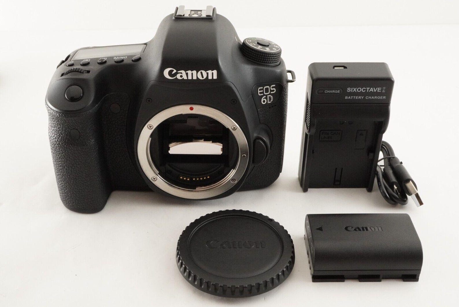 Canon EOS 6D [shutter Count: 12,600] DSLR Digital Camera From Japan ...