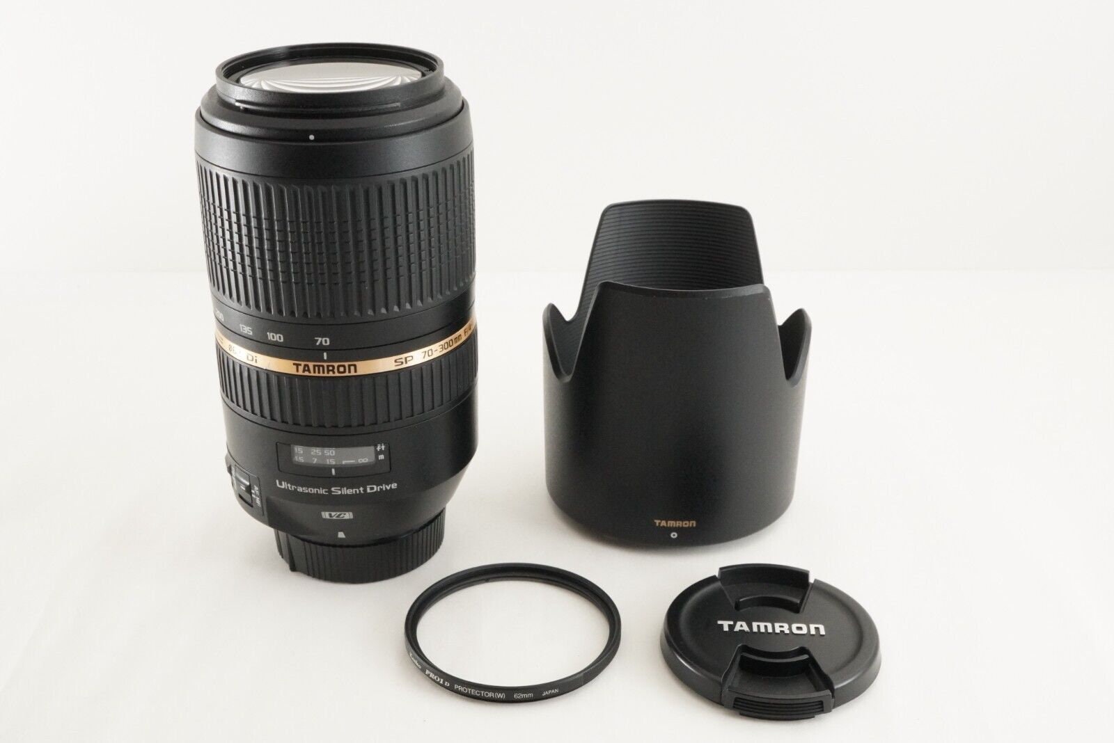 TAMRON SP 70-300mm F4-5.6 Di Vc Usd for Nikon Af Zoom Lens From Japan ...