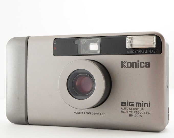 Konica Big Mini BM-301S Point & Shoot Film Camera From Japan #3507 - Etsy