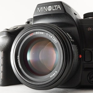 MINOLTA A-7 AF 50mm F1.4 Alpha a 7 Slr 35mm Film Camera From Japan 9535 ...
