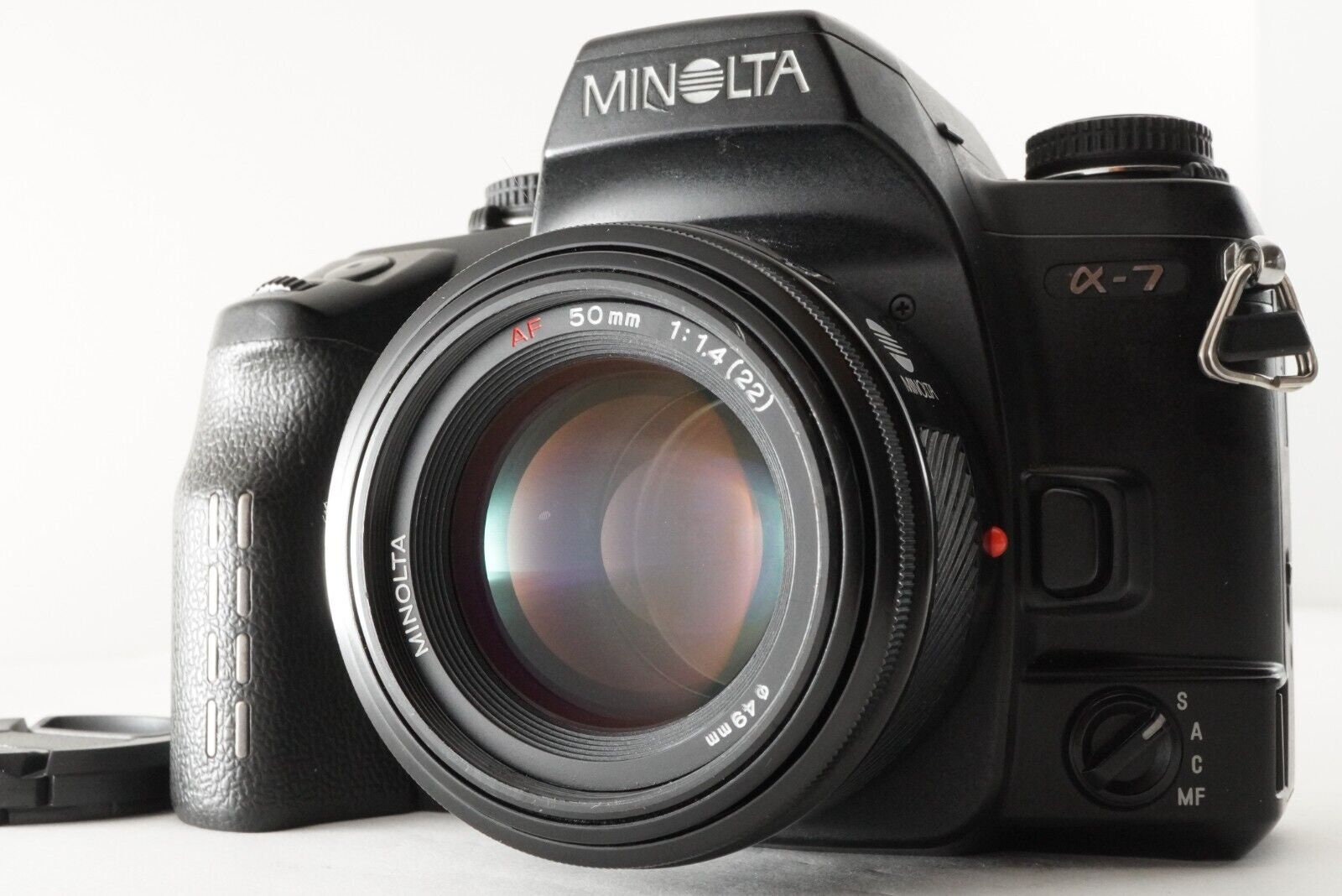MINOLTA A-7 AF 50mm F1.4 Alpha a 7 Slr 35mm Film Camera From Japan 9535 ...