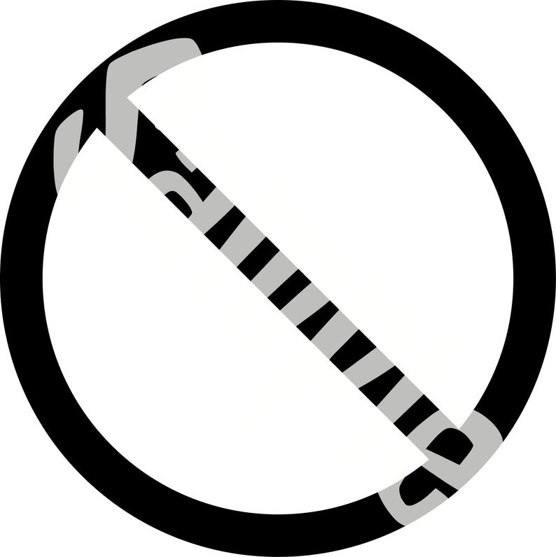 Prohibition Sign SVG, Prohibition Symbol, No Sign, No Symbol, Can't ...