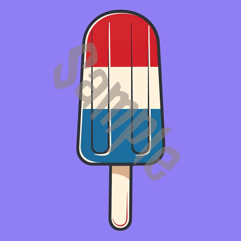 Cartoon Rocket Pop, Astro Pop, Two Variations, Popsicle Digital ...