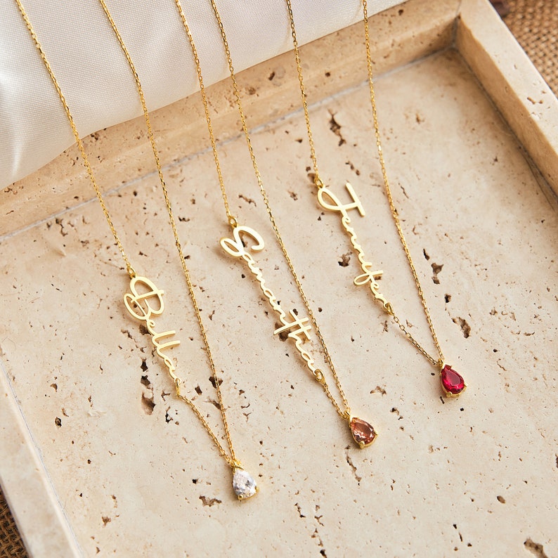 Personalized Gifts Handmade Alexandrite Birthstone Necklace