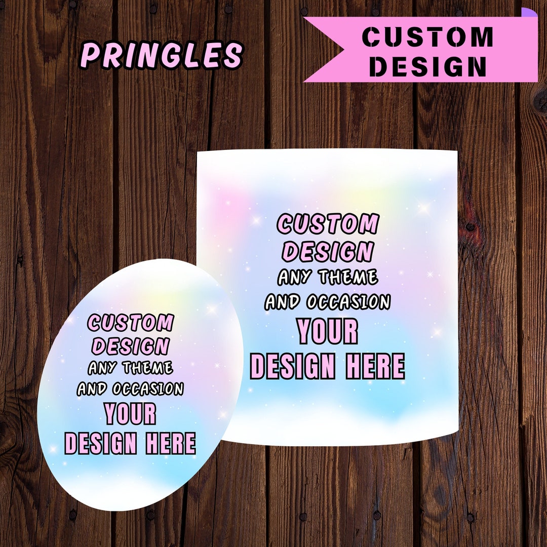Custom Pringles Wrapper, Pringles Label Design, Pringles Template - Etsy