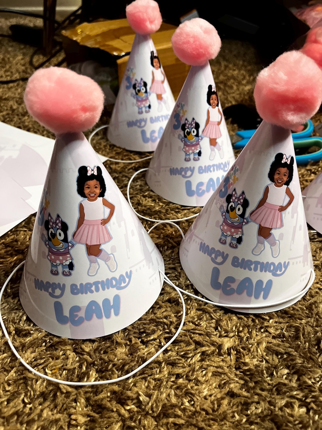 Custom Photo Birthday Party Hat: Fully Assembled - Etsy