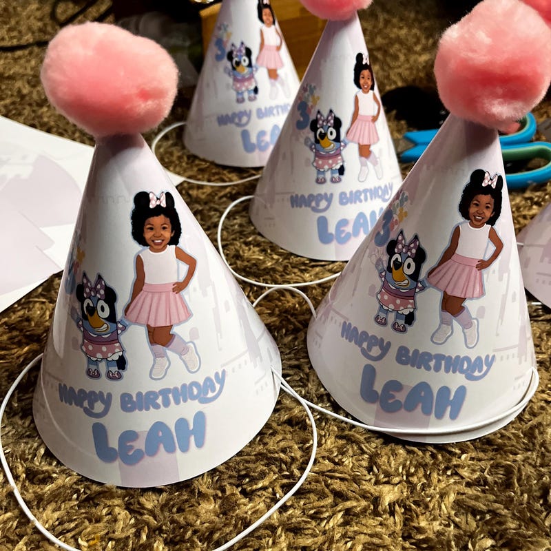 Custom Paper Party Hats - Etsy