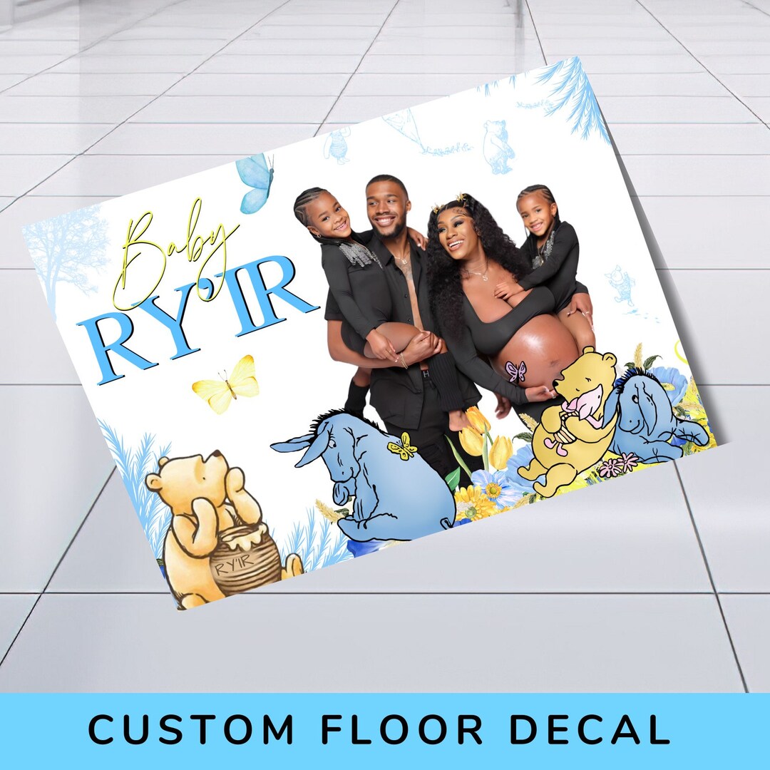 Custom Floor Decal: Removable Vinyl Floor Banner - Etsy