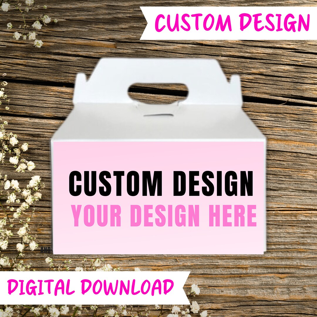 Custom Gable Box, Gable Label Design for All Occasions, Gable Box ...