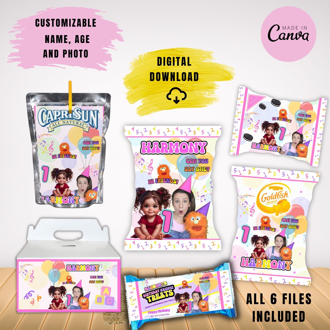 Ms Rachel Birthday, Ms Rachel Party Bundle, Ms Rachel Birthday Decor ...