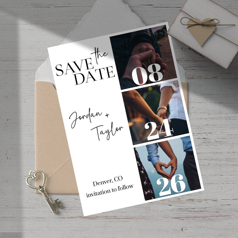 Fun Save the Date - Etsy