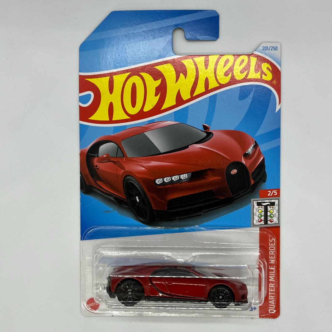 Hot Wheels '16 BUGATTI CHIRON Quarter Mile Heroes Free Casing Protector ...