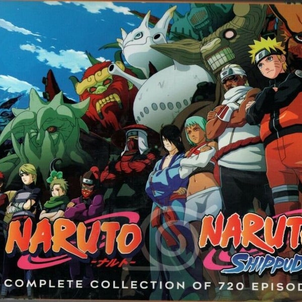 Naruto Complete Dvd - Etsy
