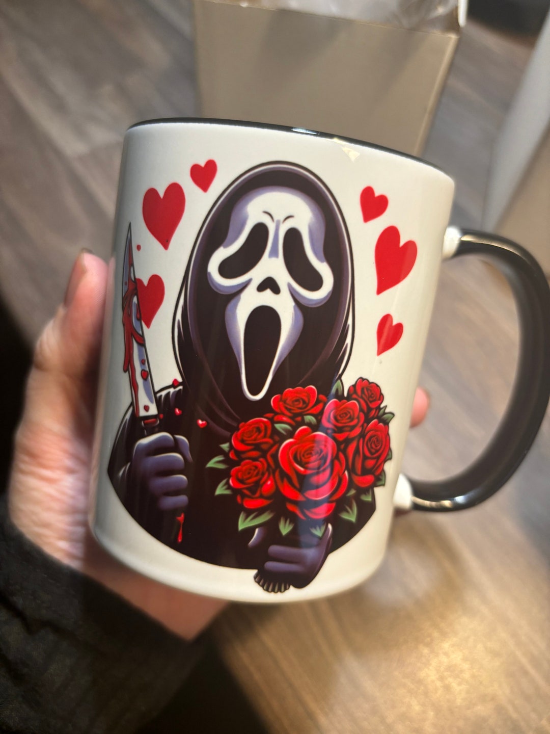 Goth Horror Ghostface Love/valentines/anniversary Gift Mug - Etsy