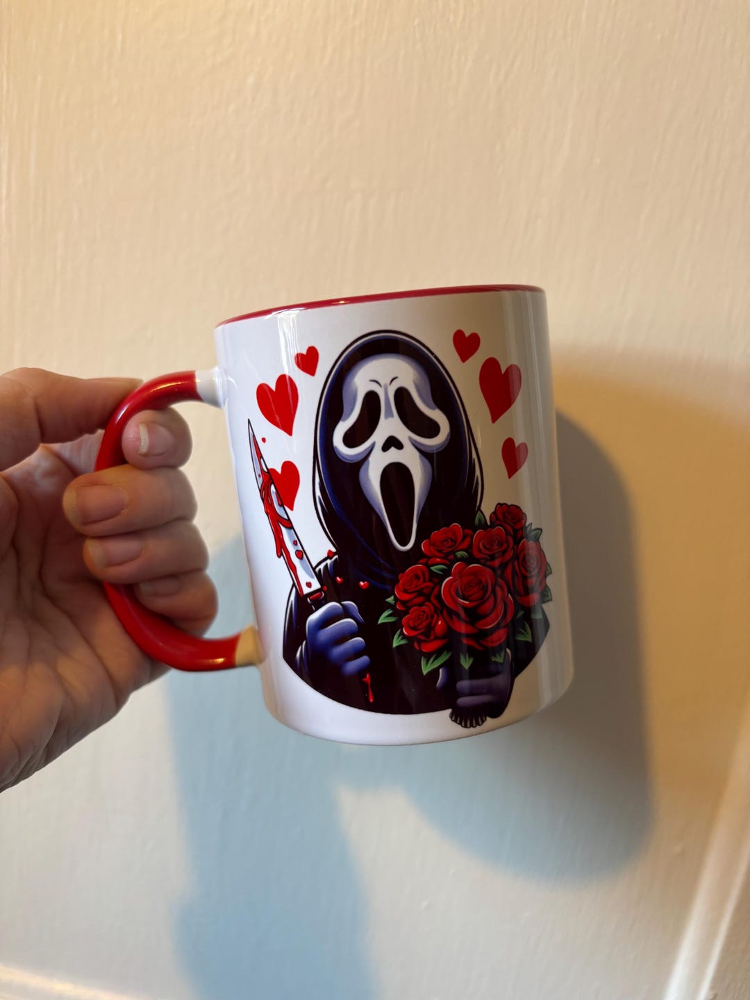 Goth Horror Ghostface Love/valentines/anniversary Gift Mug - Special ...