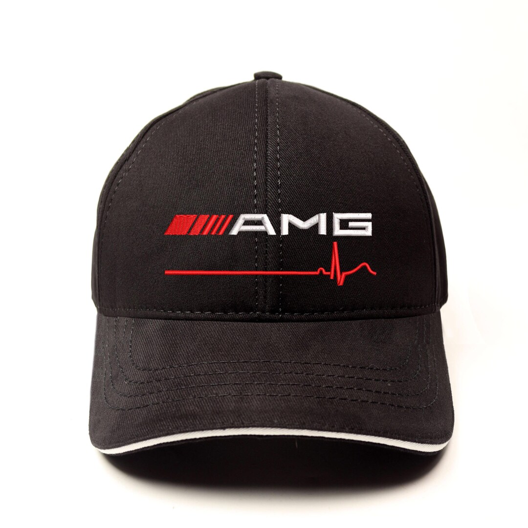 AMG Heartbeat Embroidered Hat - Etsy