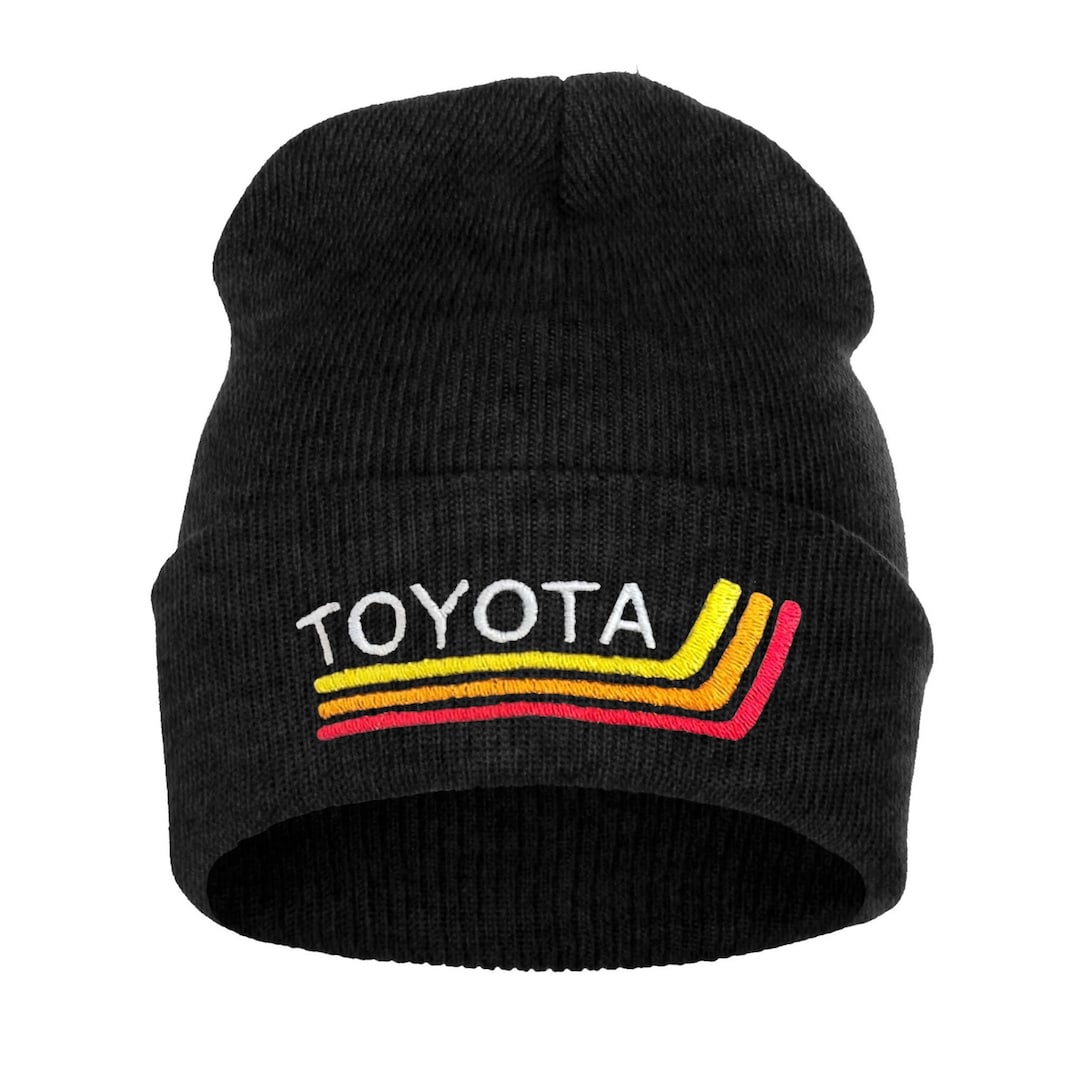 Embroideried Retro Toyota Logo Beanie - Etsy