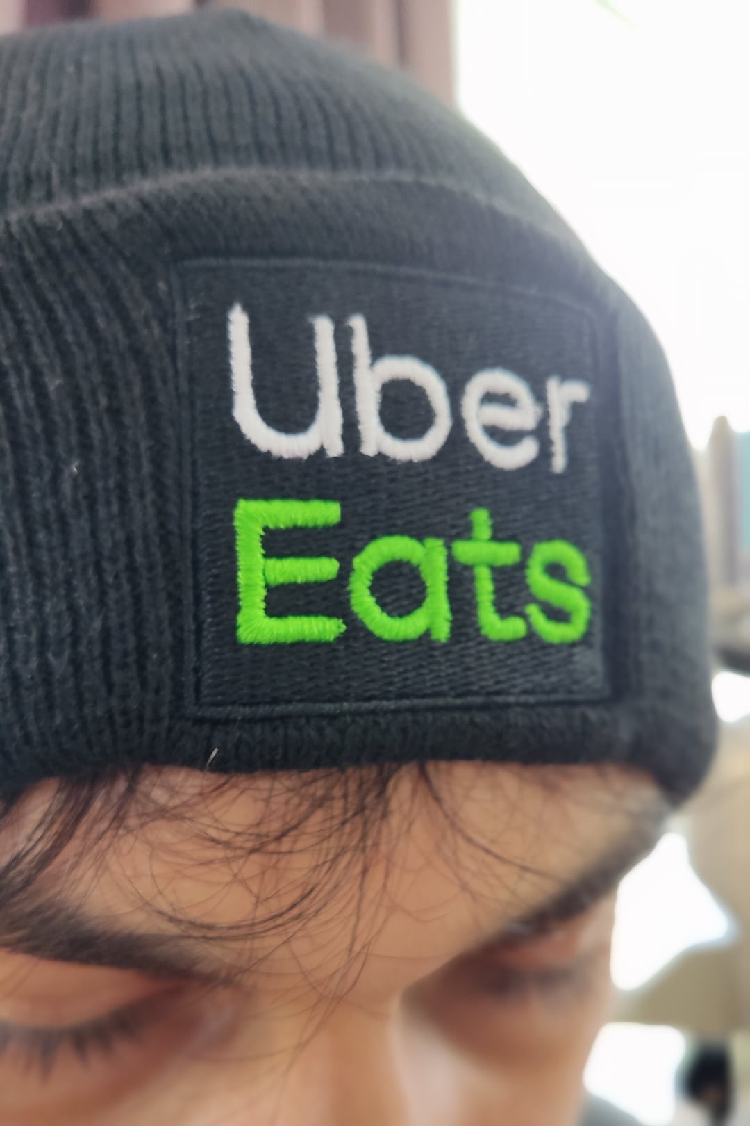 Embroideried Uber Eats Beanie - Etsy