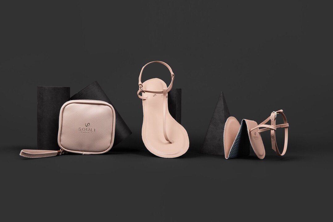 Compact Foldable Sandals, Wedding Sandals, Bachelorette Sandals, Formal ...