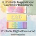 Printable Inspirational Watercolor Bookmarks, YOU GOT THIS Quote, Woman ...