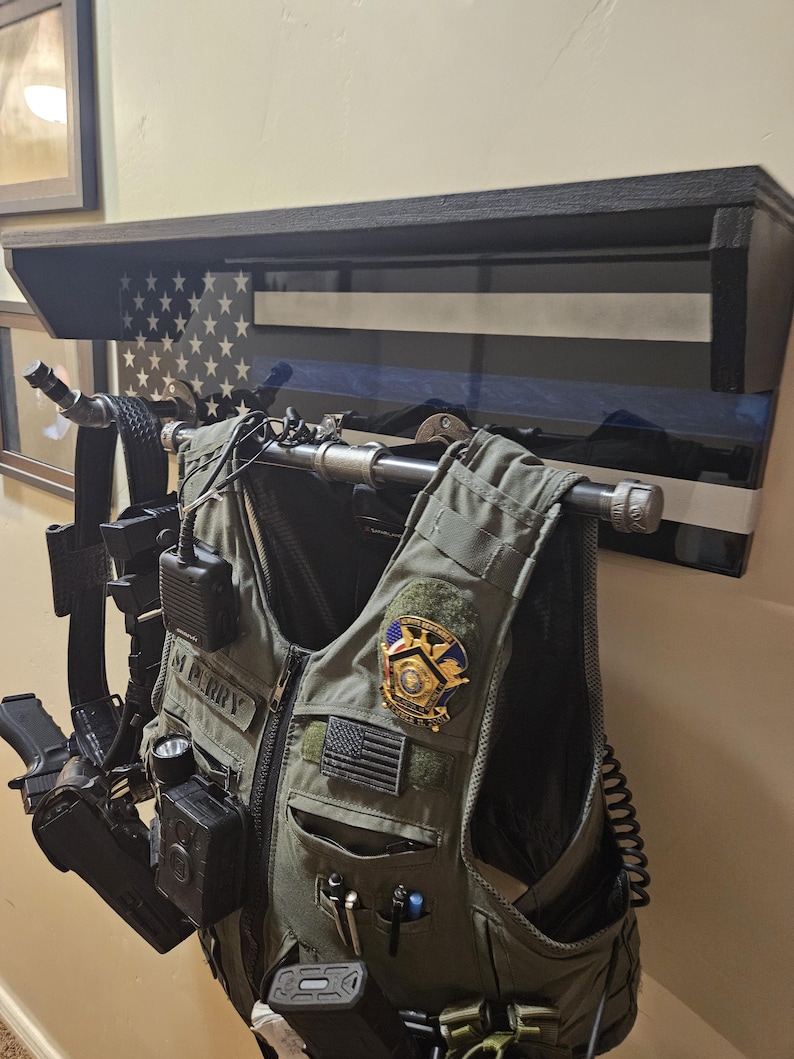 Epoxy Police Gear Rack - Etsy