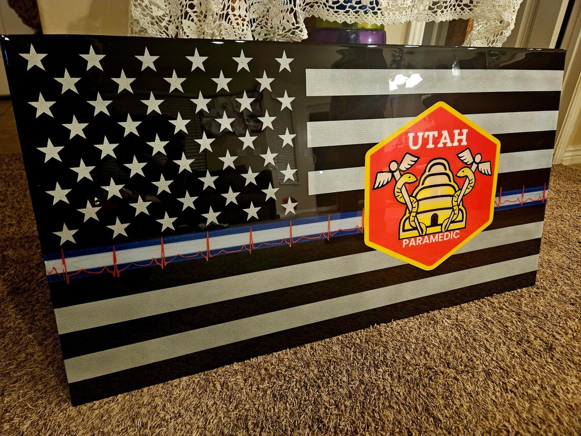 Epoxy Flags - Etsy