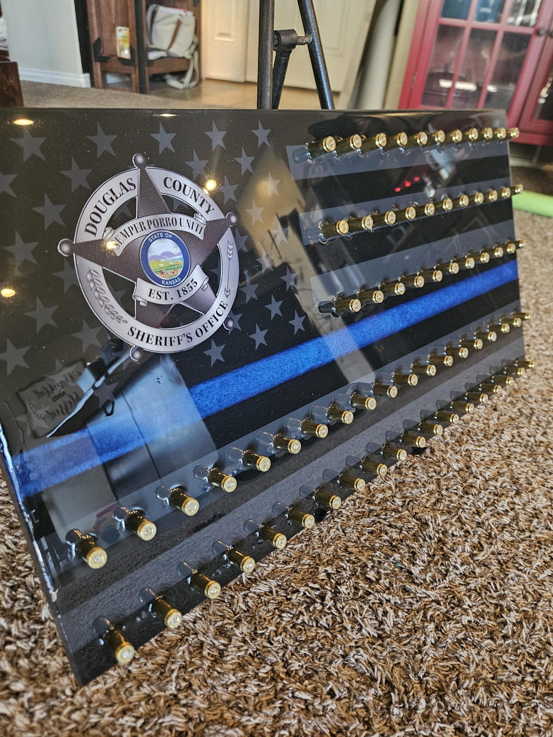 Epoxy Flag Challenge Coin Boards With Casings - Etsy