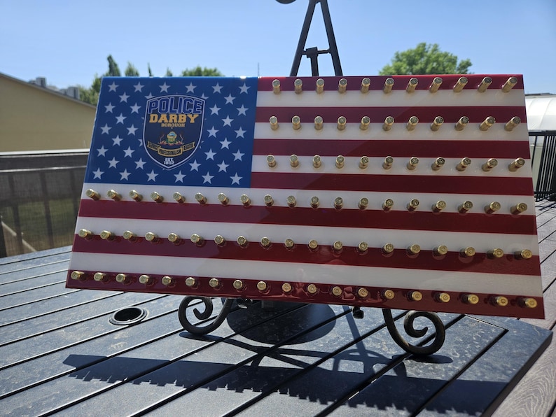 Epoxy Flag Challenge Coin Boards With Casings - Etsy