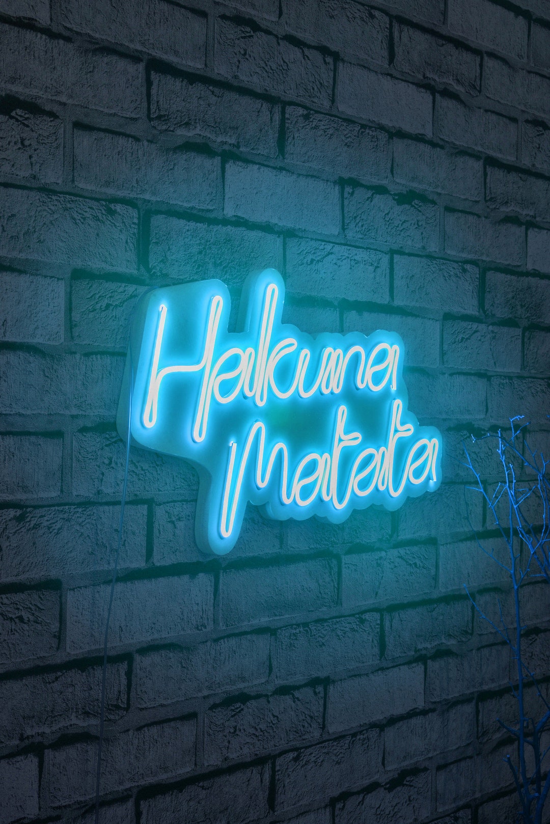 Hakuna Matata Neon Sign Hakuna Matata Wall Decor Hakuna - Etsy