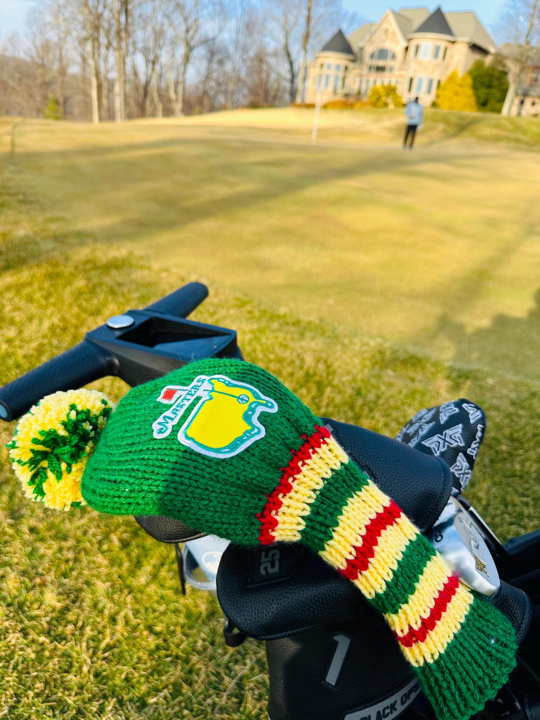 The Masters PGA Custom Golf Club Cover Hand Knit Logo Fan Gift - Etsy
