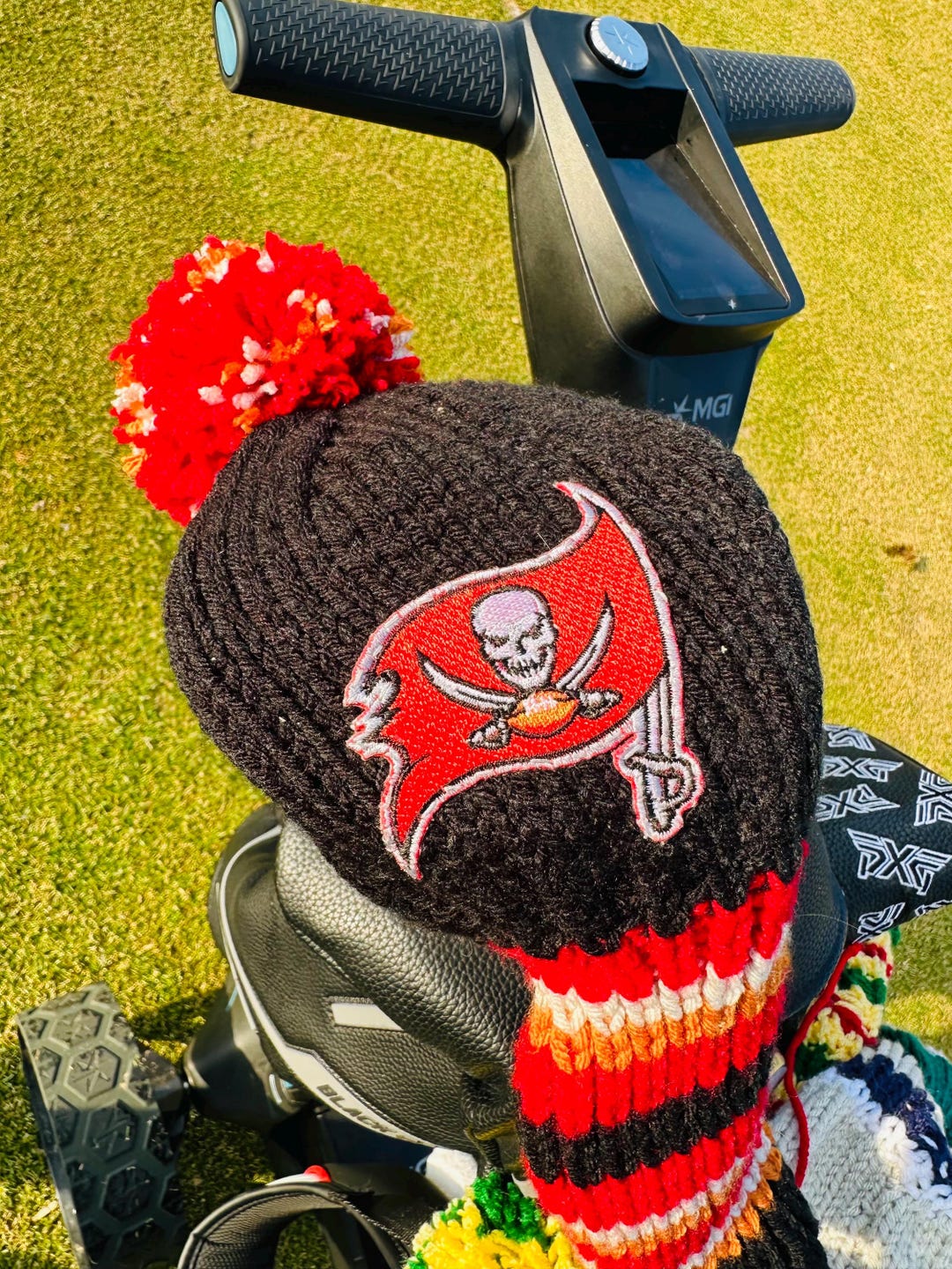 Tampa Bay Buccaneers Custom Golf Club Cover Hand Knit Logo NFL Fan Gift ...