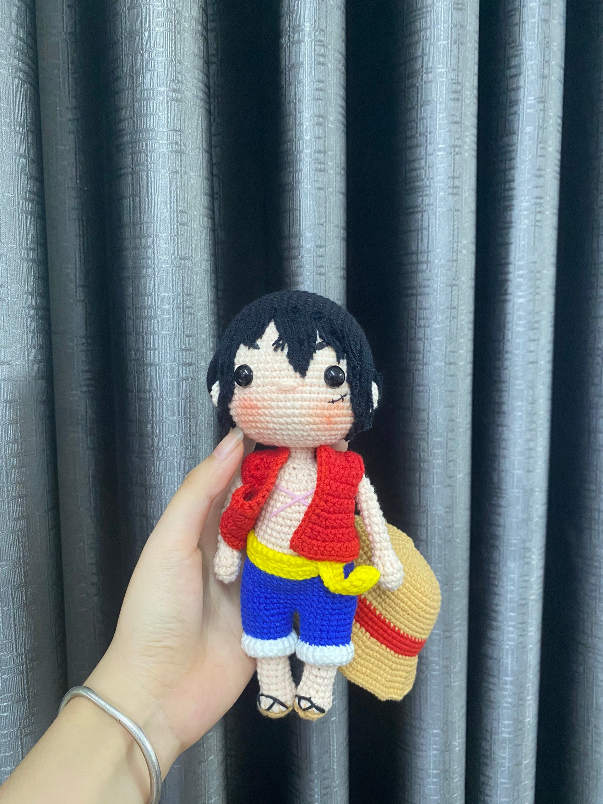Monkey D. Luffy Amigurumi Crochet Luffy Handmade One Piece - Etsy Canada