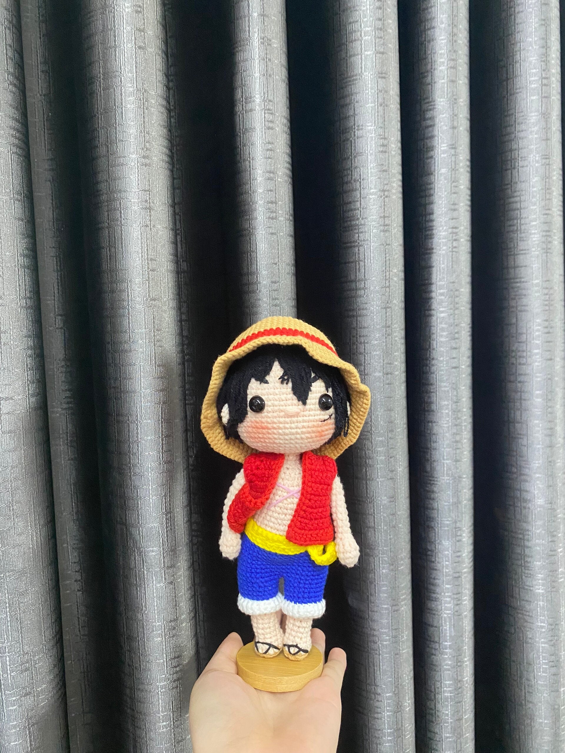 Monkey D. Luffy Amigurumi Crochet Luffy Handmade One Piece - Etsy Canada