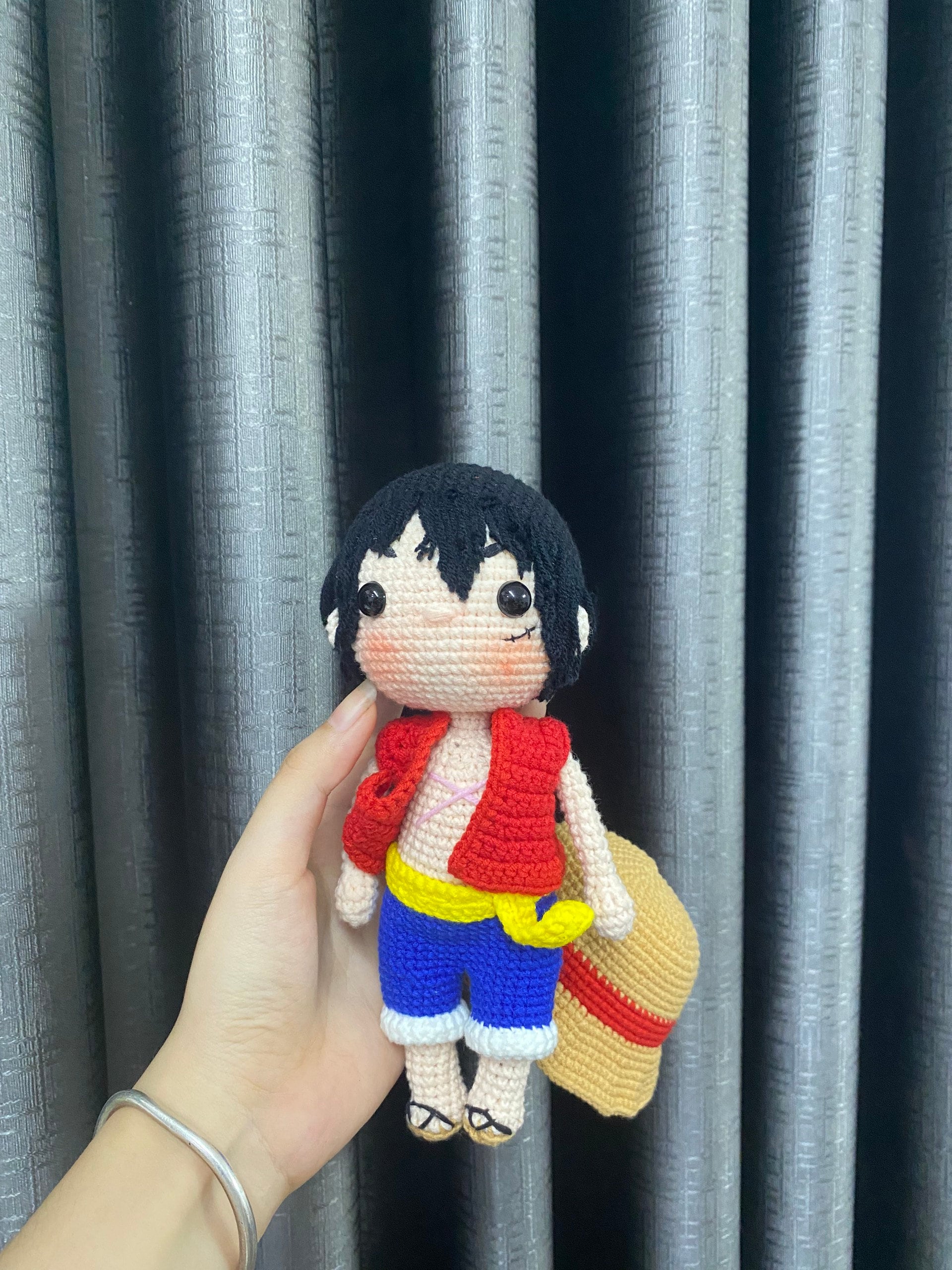 Monkey D. Luffy Amigurumi Crochet Luffy Handmade One Piece - Etsy Canada