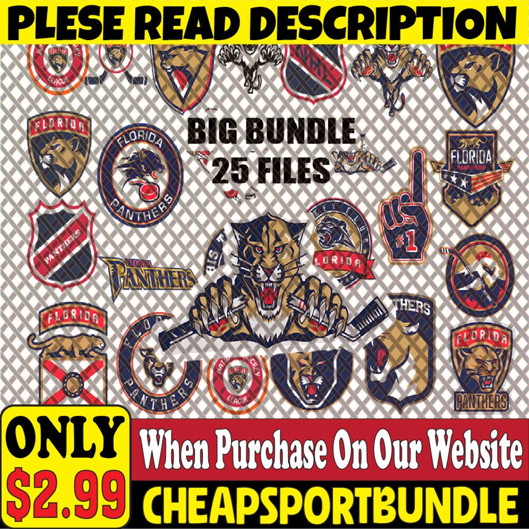 Florida Panthers Hockey Teams Svg Florida Panthers Svg - Etsy