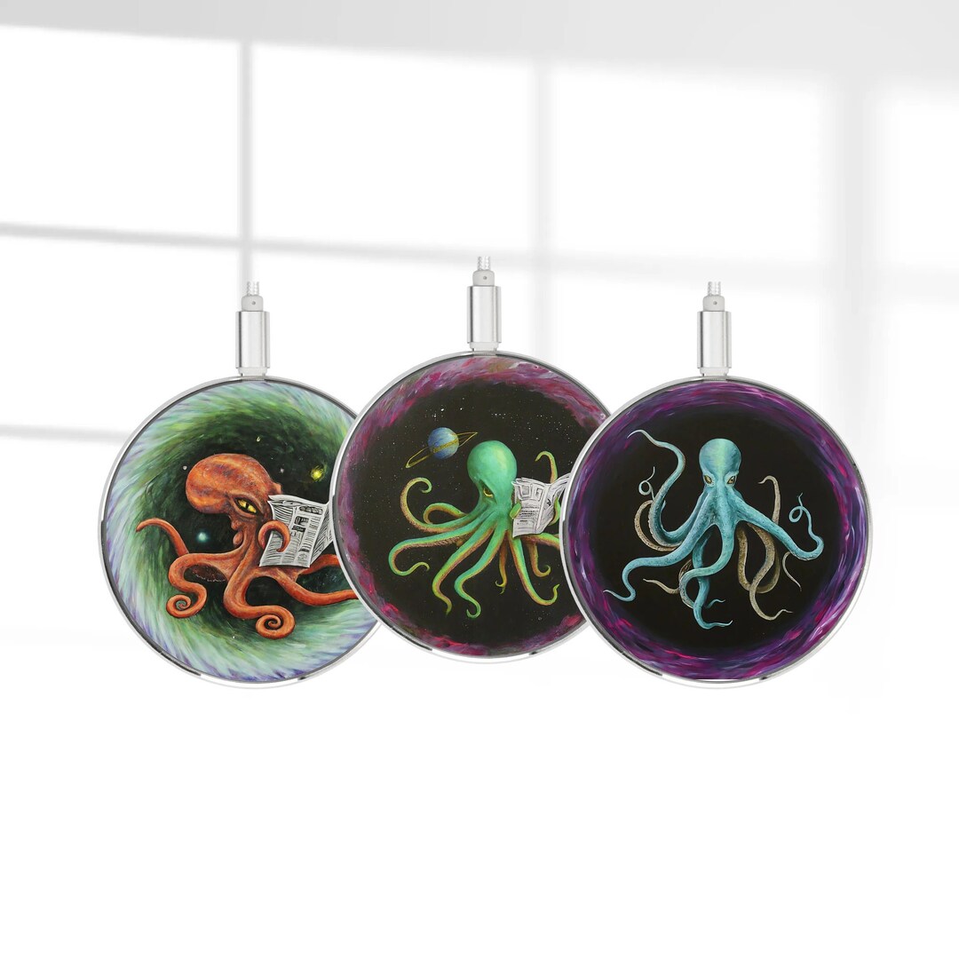 Alien Octopus Mobile Charger 15W Wireless Charging Astronomy Pad - Qi ...