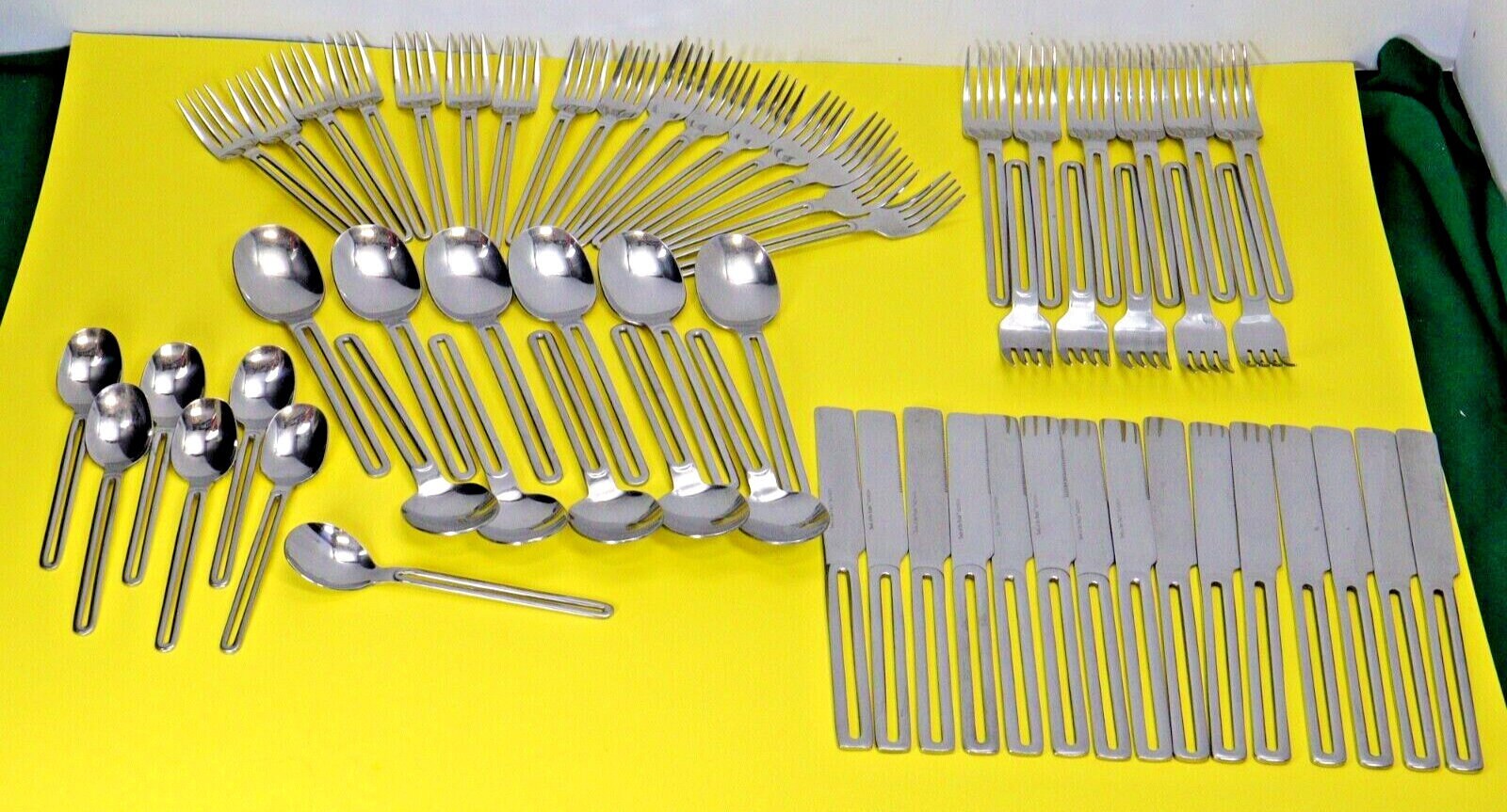 Tools of the Trade Stainless Flatware DUKE 60 Pieces. Japan(23 ...