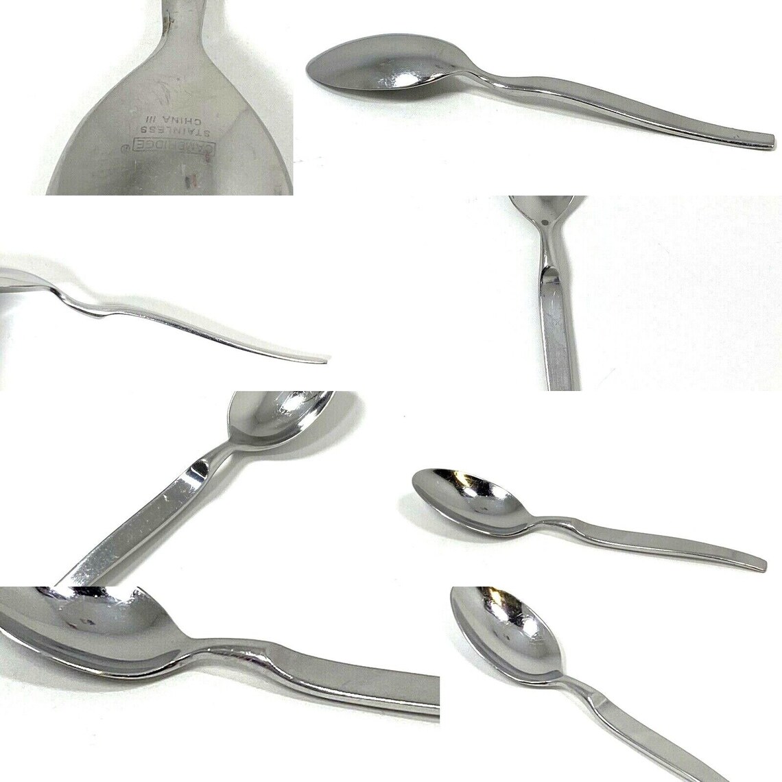 Cambridge Stainless China Flatware Silverware Soup Spoon, Rare See ...