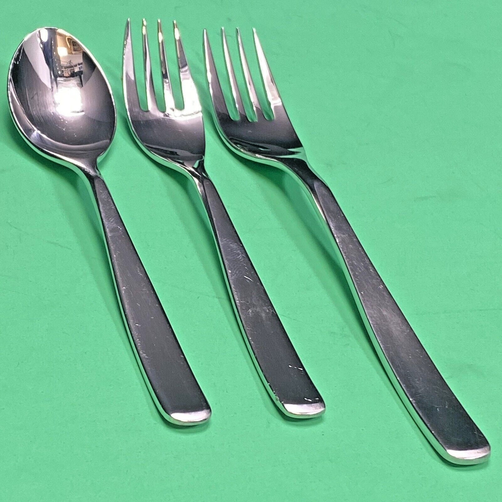 WMF Cromargan Japan NORTICA Stainless Flatware Silverware 2 Forks and 1 ...