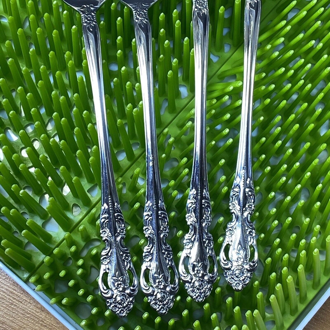 4 Imperial CHALMETTE Stainless Korea Iced Teaspoon 7 1/2 - Etsy